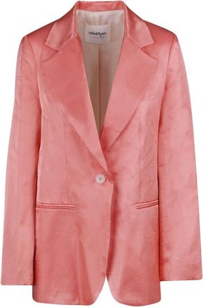 ottod'Ame Femme, Vestes, Rose, Taille: 40 FR Giacca Allure laminata