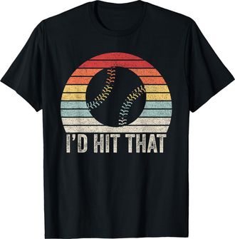 Catch Some Rays Vintage-Retro-Id Hit That Lustiges Baseball-Schlagtraining T-Shirt