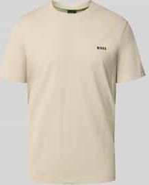 HUGO BOSS Regular Fit T-Shirt aus Baumwoll-Mix