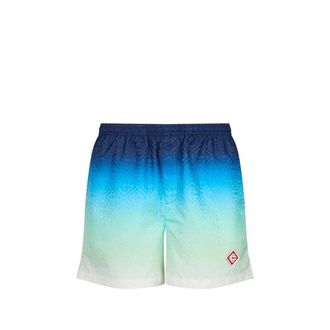 Casablanca Short de bain d&eacute;grad&eacute; mi-cuisse