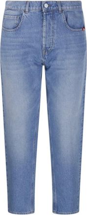 Amish Homme, Jeans, Bleu, Taille: W30 Denim Jeans