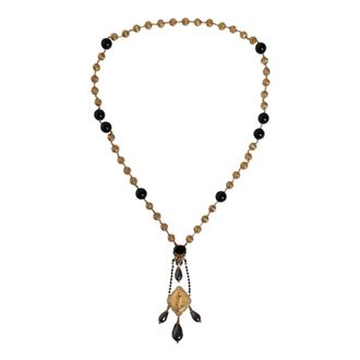 Dolce & Gabbana Femme, Accessoires, Jaune, Taille: ONE Size Collier de perles