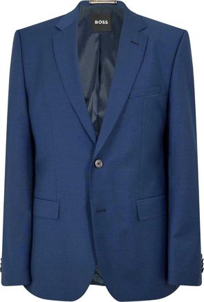 HUGO BOSS H Jasper Anzugjacke f&uuml;r Herren, Einreihig (Blau)