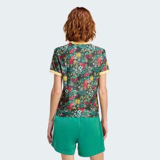 adidas Originals T-Shirt ADIDAS ORIGINALS X LIBERTY LONDON 3-STREIFEN