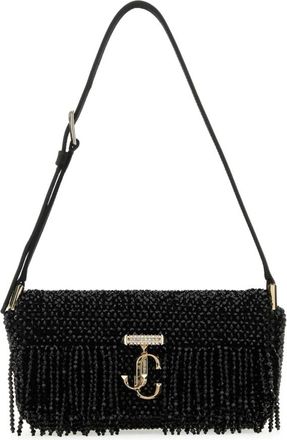 Jimmy Choo London Femme, Sacs, Noir, Taille: ONE Size Avenue Mini Shoulder Bag