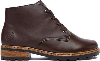 Rieker Schn&uuml;rschuhe CEO-Z9310-25 Braun