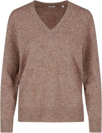 Aspesi Pull Col Rond - Taupe