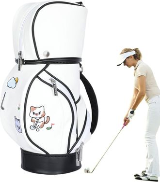 Generic Golfkartas, Golfaufbewahrung | Golfrucksackaufbewahrung | Modische Schultergolftasche, eleganter Golfrucksackaufbewahrung Spa&szlig; f&uuml;r Golfliebhaber
