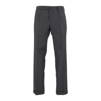BRIGLIA 1949 Anzughose mit Bundfalten - - Trousers - Herren - Grau - M