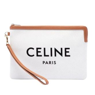 Celine Pre-owned Vintage Clutch - Femme - Pre-owned - Blanc - Taille: ONE Size