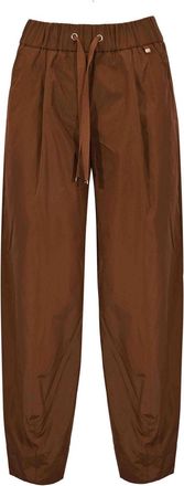 Herno Pantalons D&eacute;contract&eacute;s - Marron