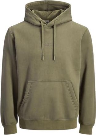 Jack & Jones Hood Jcopoint Sweat &agrave; Capuche avec Badge BF Pls, Grape Leaf, 4XL Homme