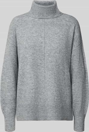 Pieces Rollkragenpullover mit Teilungsnaht Modell MALOU