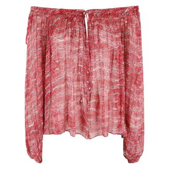 Isabel Marant Damen, Blusen & Hemden, Rot, SGröße