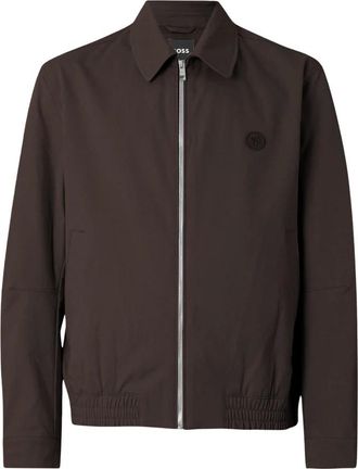 HUGO BOSS Homme, Vestes, Brun, Taille: XL Veste en coton stretch