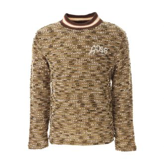 Andersson Bell Wings Rundhals-Pullover - - Knitwear - Herren - Braun - L