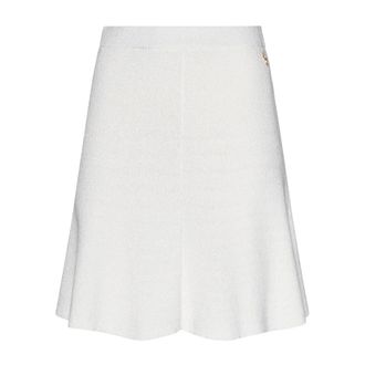 Silvian Heach Femme, Jupes, Blanc, Taille: 40 FR Belonia Trapeze Skirt