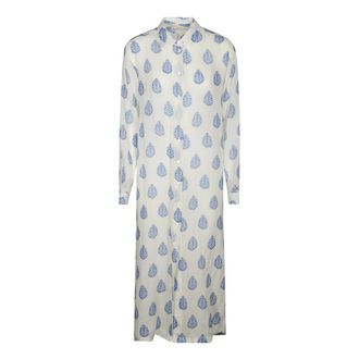 MC2 Saint Barth Adeline Leinenkleid f&uuml;r Sommertage - - Dresses - Damen - Mehrfarbig - XS/S