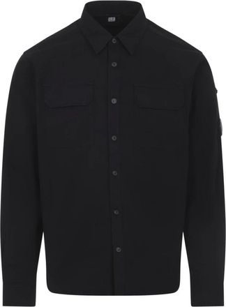 C.P. Company C.p. Company, Herren, Shirts, Schwarzk, LGr&ouml;&szlig;e