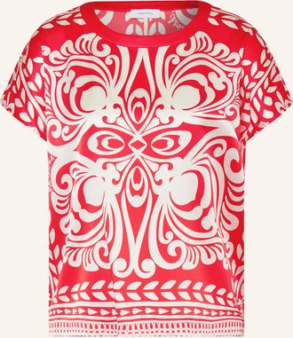 Darling Harbour Darling Harbour Blusenshirt Aus Seide rot