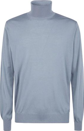 FILIPPO DE LAURENTIIS Homme, Pulls, Bleu, Taille: XL Pull Col Roul&eacute;