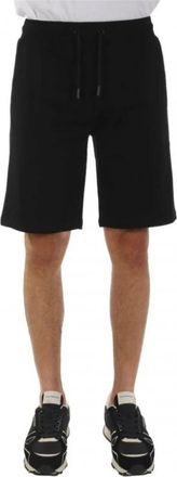 Karl Lagerfeld Homme, Shorts, Noir, Taille: L Logo Bermuda