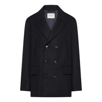 Seventy Zweireihiger Mantel - - Coats - Herren - Blau - L