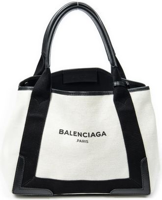 Balenciaga Crossbody Bags - Small Navy Cabas - Gr. unisize - in Beige - f&uuml;r Damen
