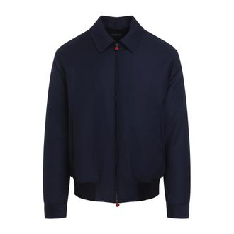 Kiton Herren, Jacken, Blau, MGr&ouml;&szlig;e