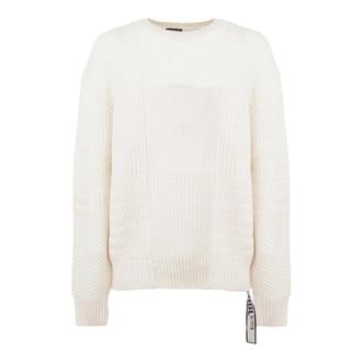 Diesel Herren, Strickwaren, Wei&szlig;, LGr&ouml;&szlig;e