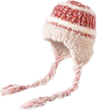 Generic Bonnet Femme Hiver Bonnet Femme Chapeau Femme Hiver Confortable Classique - Oreilles De Chat Tricot&eacute; Main, Doux Et Chaud, Parfait pour Cosplay, Sortie