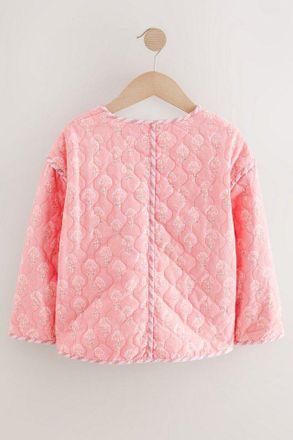 Next Steppjacke Steppjacke mit gemischtem Print (1-St)