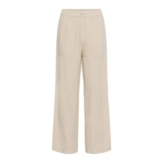 Part Two Franz&ouml;sische Eiche Straight-Leg Hose - - Trousers - Damen - Beige - 4XL