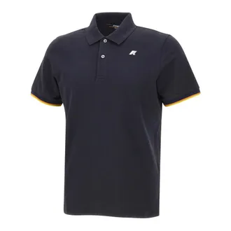 K-Way Homme, Tops, Bleu, Taille: S Vincent Pique Slim