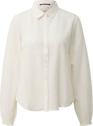 QS by s.Oliver Langarmbluse Bluse Strukturierte Bluse