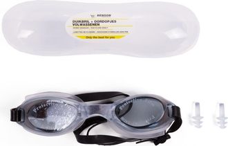 Benson Taucherbrille Schwimmbrille Anti-Beschlag Verstellbar Chlorbrille + Ohrst&ouml;psel