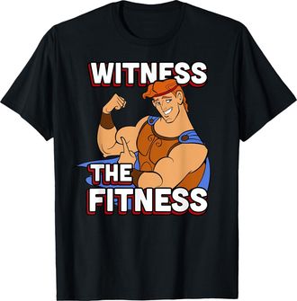Disney Hercules Witness The Fitness Portrait T-Shirt