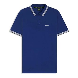 HUGO BOSS Paddy Polo - - Tops - Herren - Blau - L