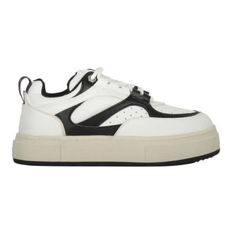 Eytys Femme, Chaussures, Blanc, Taille: 37 EU Baskets basses avec inserts en mesh