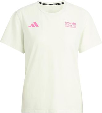 adidas Womens BMW Berlin-Marathon 2025 Shirt Crystal Jade XS