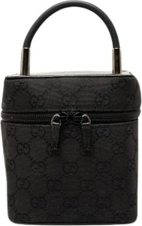 Gucci Sac Vanity Pre-owned - Femme - Pre-owned - Noir - Taille: ONE Size