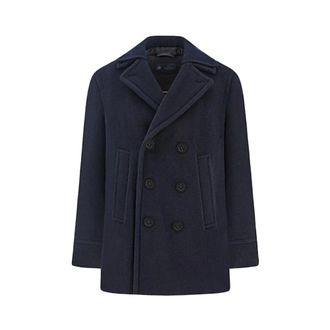 Paul & Shark Caban True - Homme - Manteaux - Bleu - Taille: M