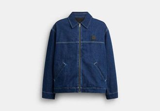Coach Arbeitsjacke aus Denim
