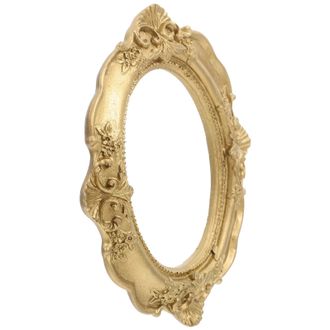 BESPORTBLE Vintage Bilderrahmen aus Gepr&auml;gtem Gips Kleiner Antiker Fotorahmen f&uuml;r Schreibtisch und Dekoration Farbiger Schmuckhalter f&uuml;r Foto Requisiten In Nagel