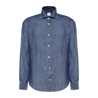 Eleventy Denimhemd - - Shirts - Herren - Blau - XL