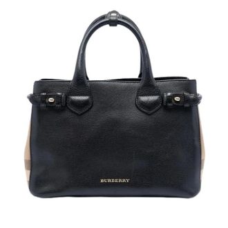 Burberry Sac bandouli&egrave;re Banner Pre-owned - Femme - Pre-owned - Noir - Taille: ONE Size