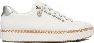 Rieker Sneakers aus Stoff Rieker M2940-80 Wei&szlig;