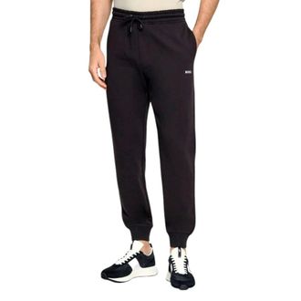 HUGO BOSS Homme, Pantalons, Noir, Taille: M Pantalon de jogging en coton