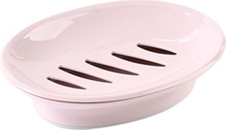 Cabilock Doppelter Abtropfseifenhalter Rund Seifenschale Abtropfhalter Elegant Für Badezimmer Fitnessstudio