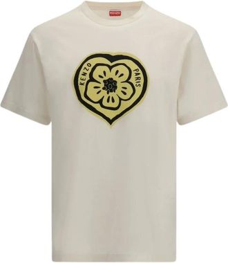 Kenzo Homme, Tops, Beige, Taille: XL Boke Heart Classic T-shirt